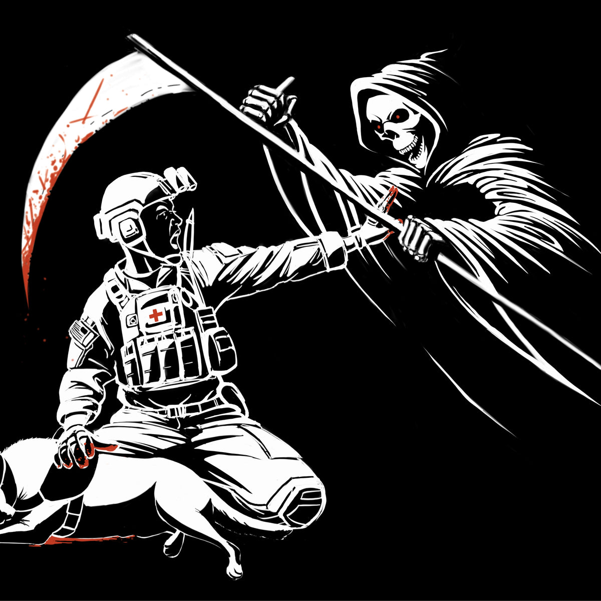 Denying Death K9 Handler Morale Patch – Ready Warrior LLC